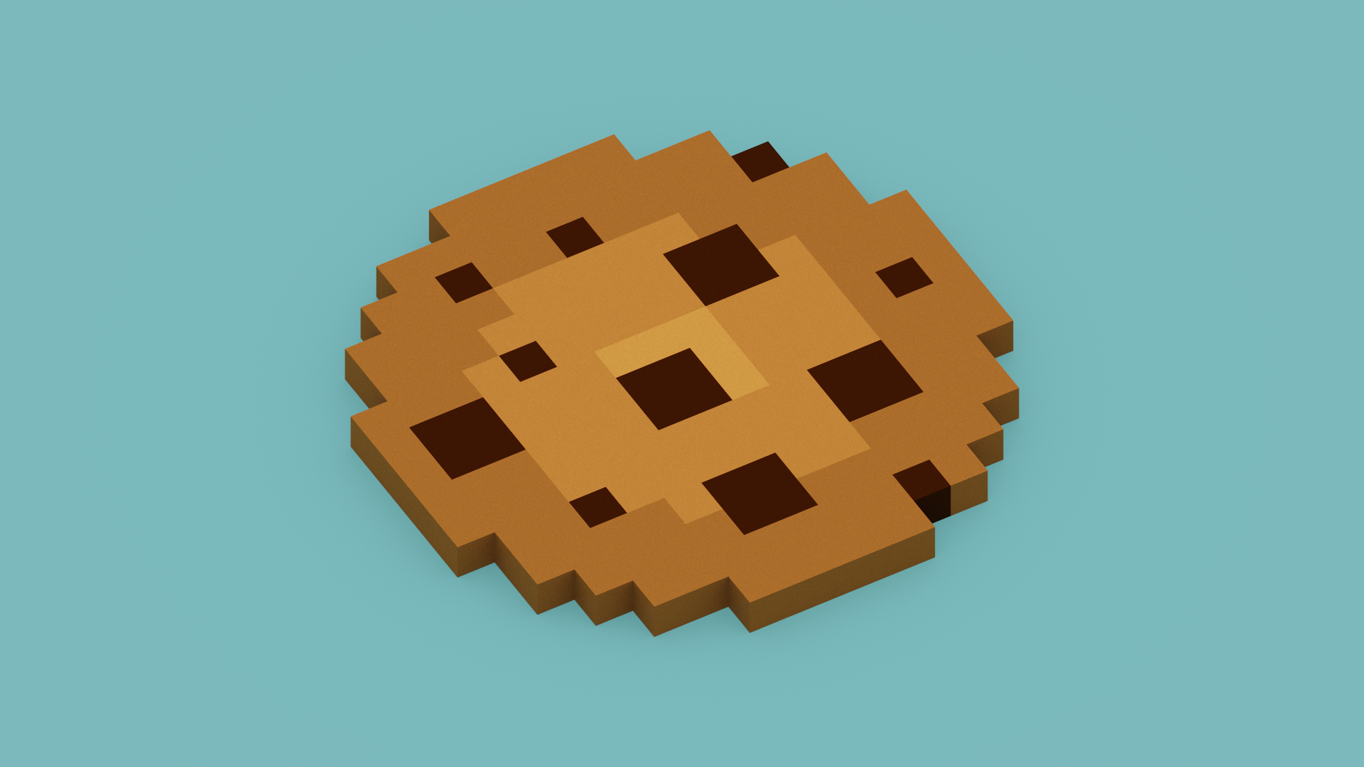 3D Model Voxel Cookie - TurboSquid 2050742