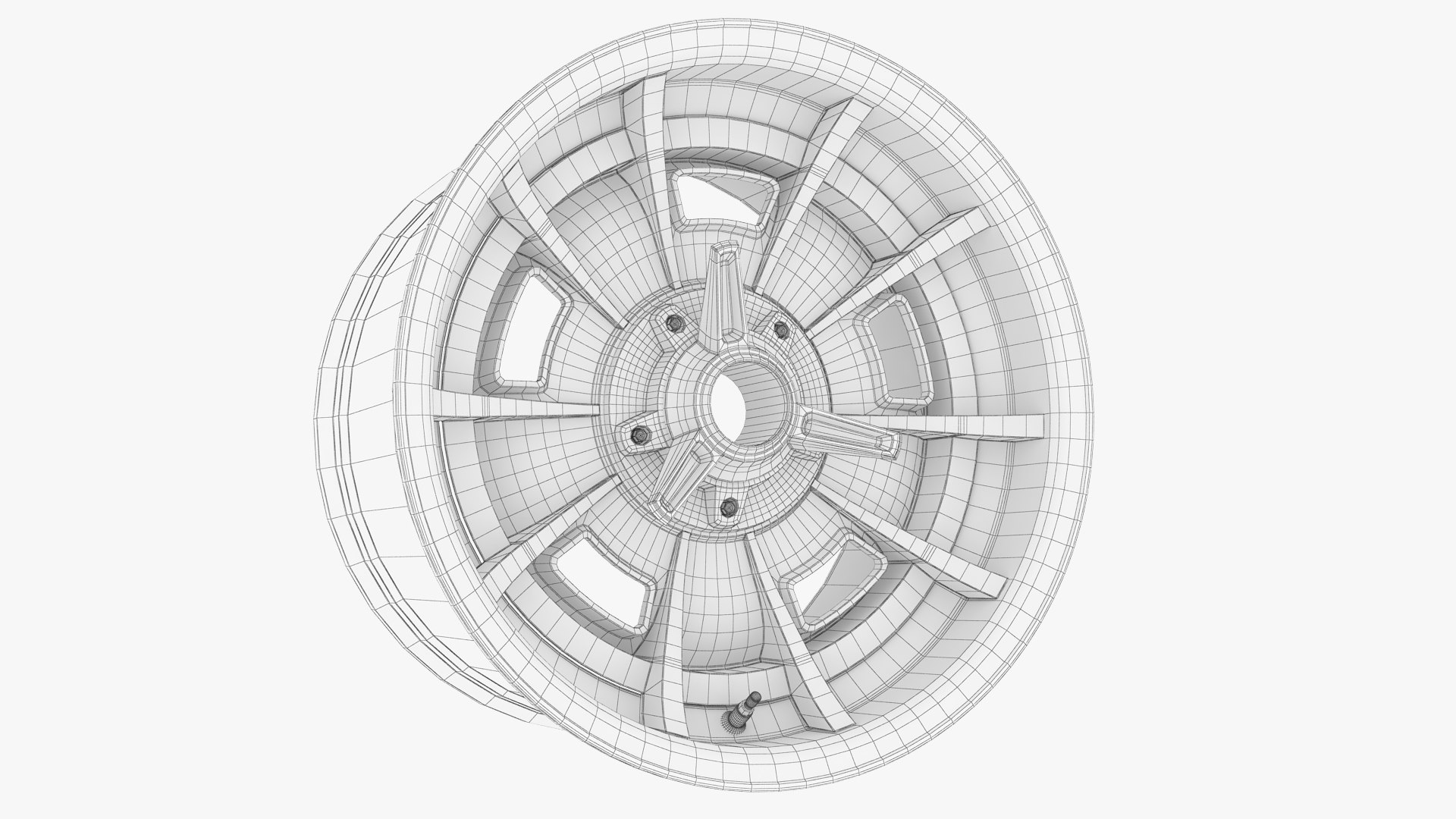 Wheel type halibrand concept 3D model - TurboSquid 1637923