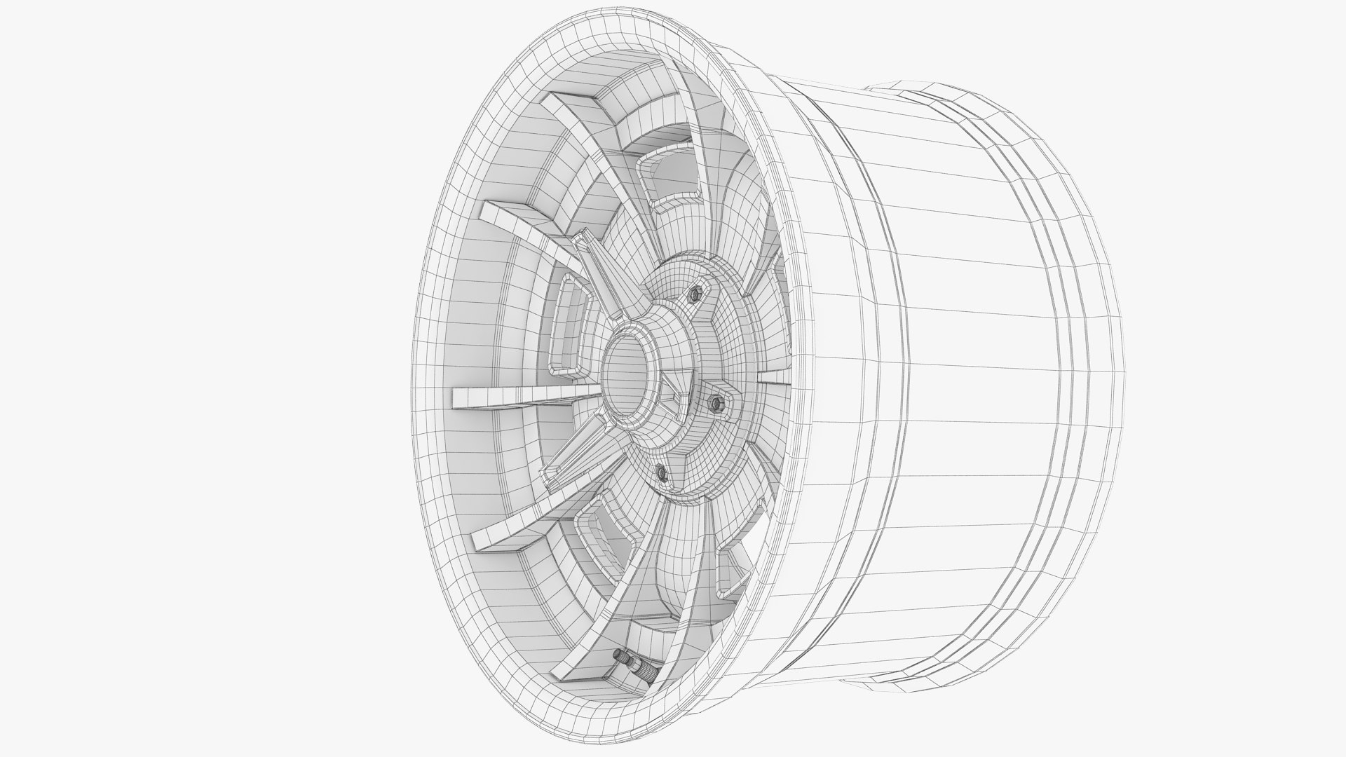 Wheel type halibrand concept 3D model - TurboSquid 1637923