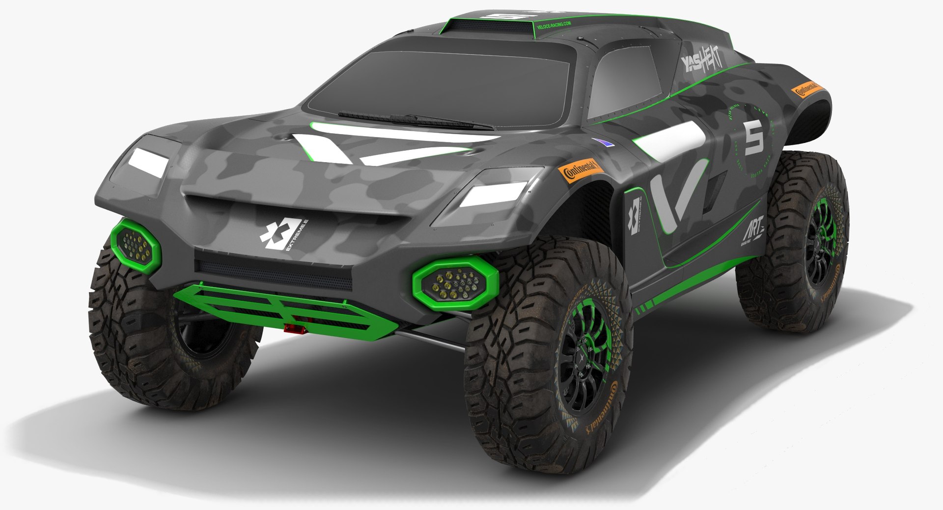 3D veloce racing extreme e model - TurboSquid 1662550