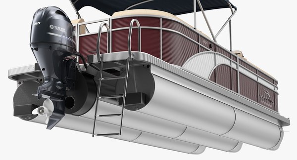Bennington sx25 pontoon boat 3D model - TurboSquid 1382417