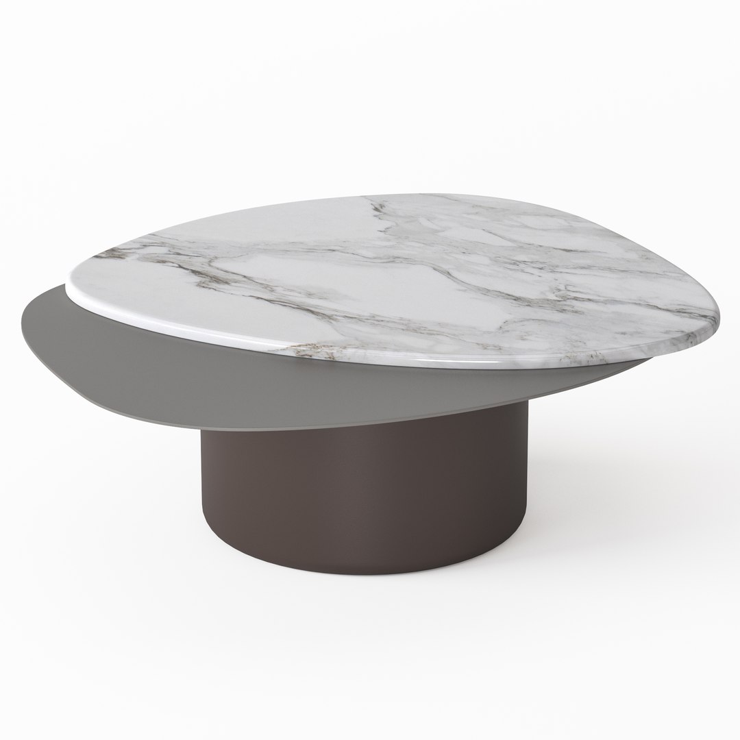 3D Natuzzi Splash Coffee Tables - TurboSquid 2115732
