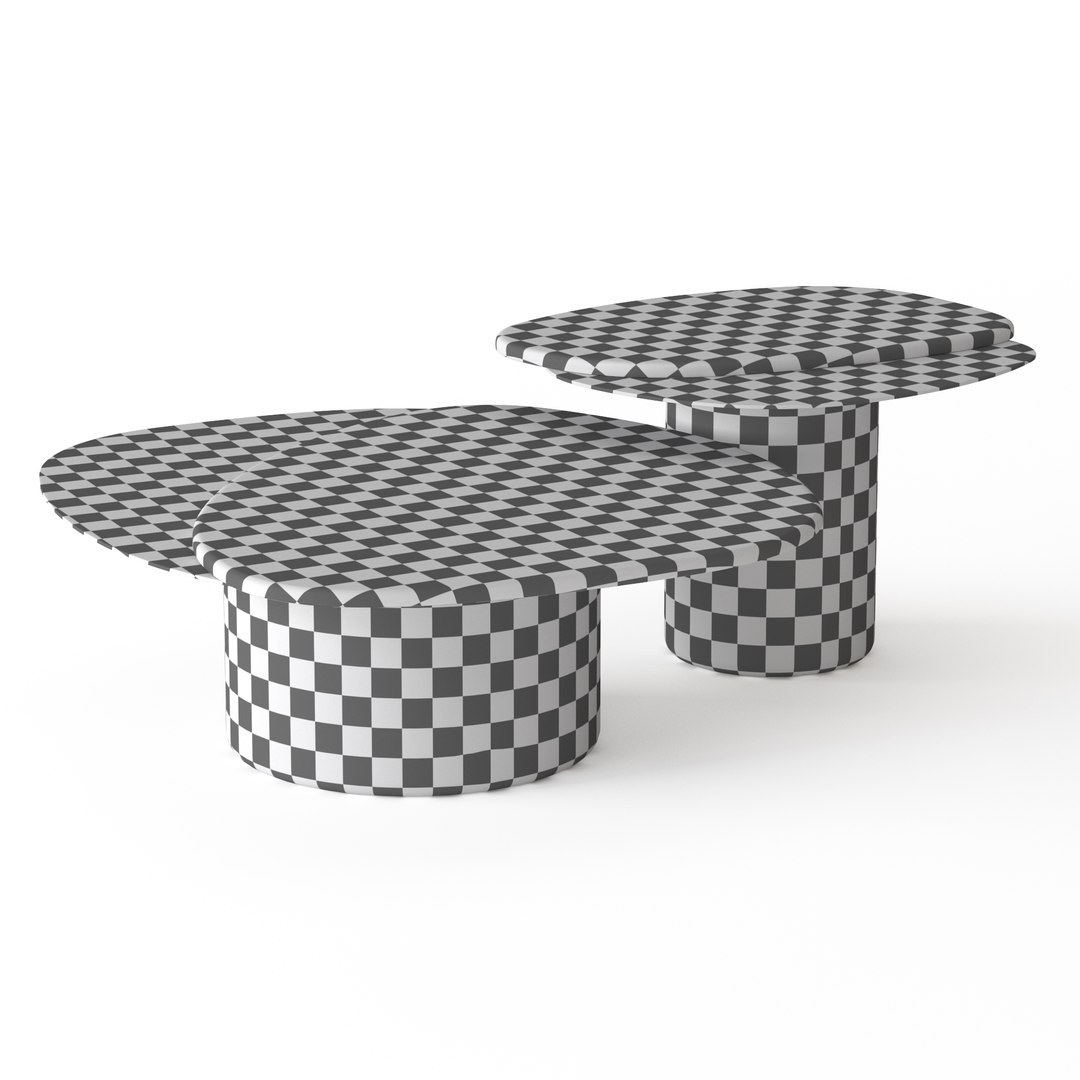 3D Natuzzi Splash coffee tables - TurboSquid 2115732