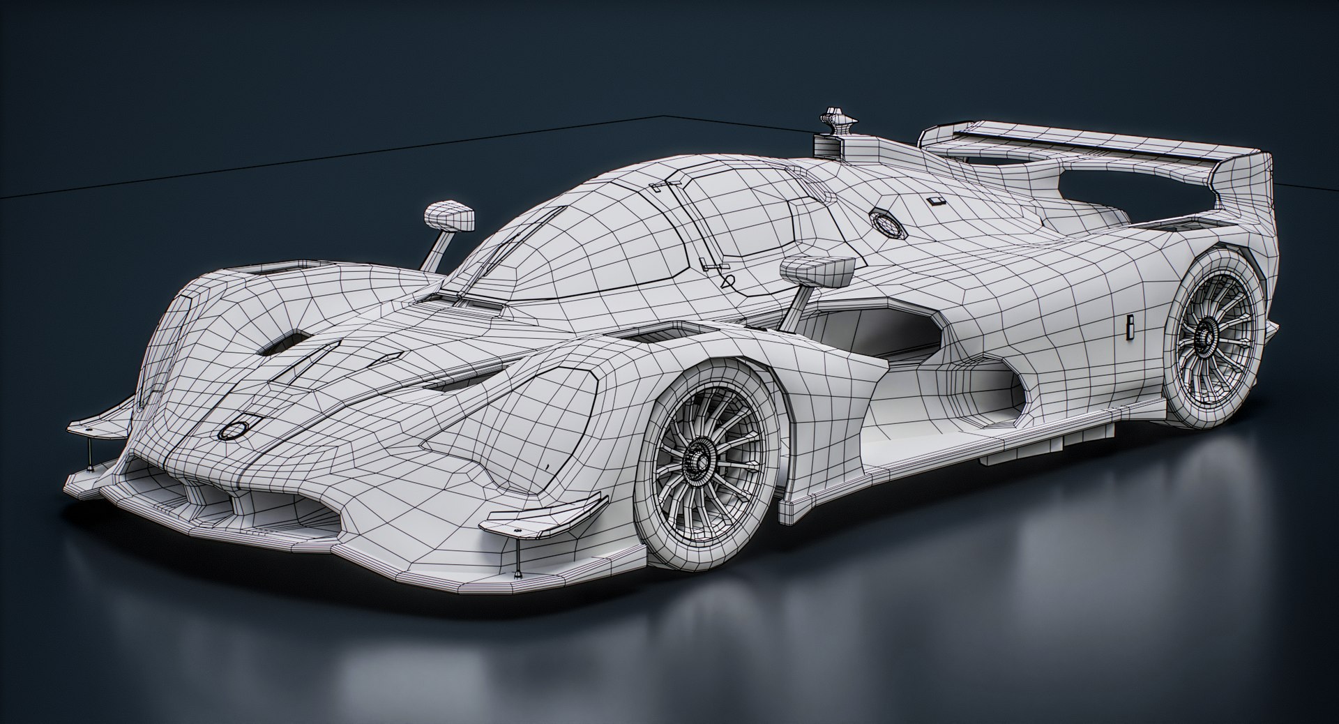 Generic Hypercar Prototype For Endurance Racing 3D Model - TurboSquid ...