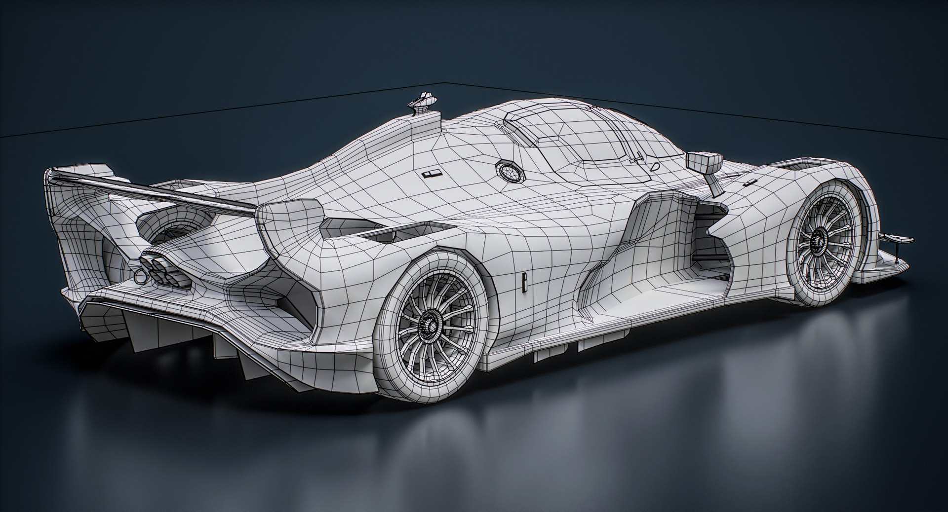 Generic Hypercar Prototype For Endurance Racing 3D Model - TurboSquid ...