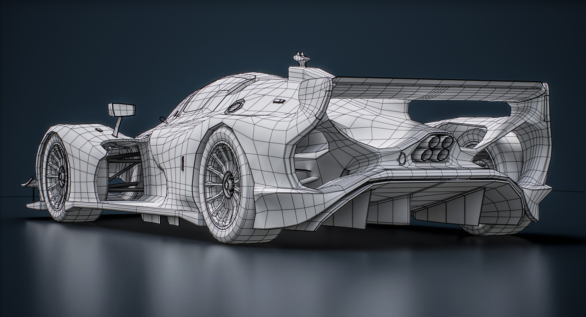 Generic Hypercar Prototype For Endurance Racing 3D Model - TurboSquid ...