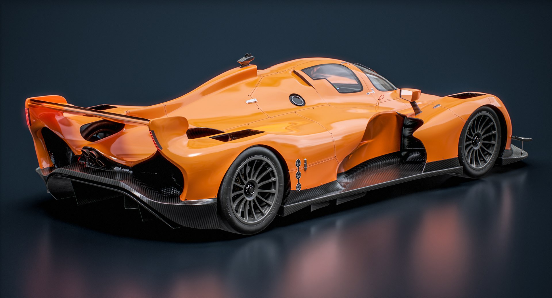Generic Hypercar Prototype For Endurance Racing 3D Model - TurboSquid ...