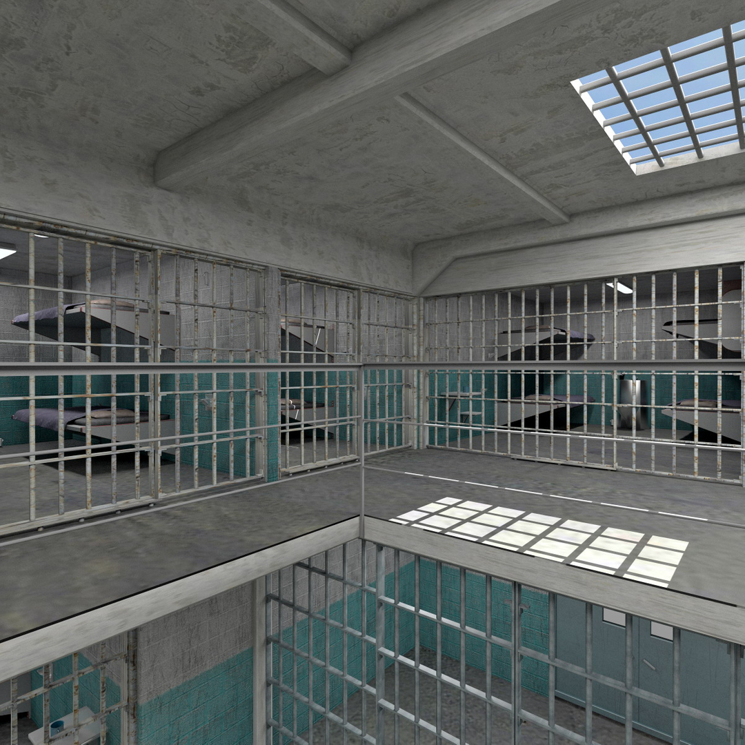 max prison interior scene