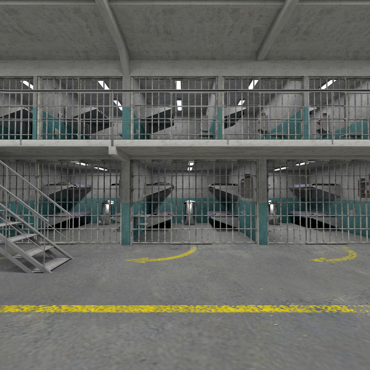 max prison interior scene