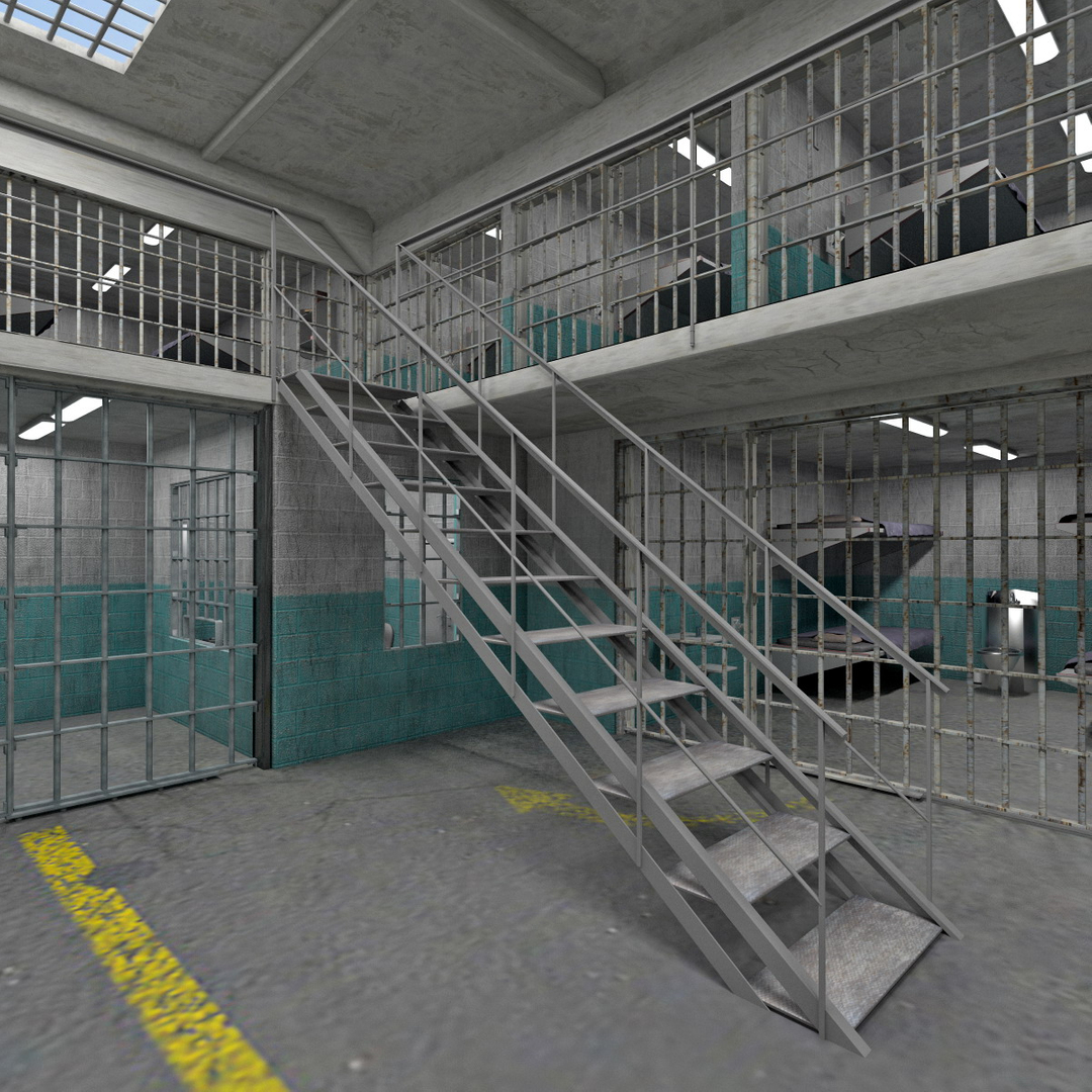 max prison interior scene