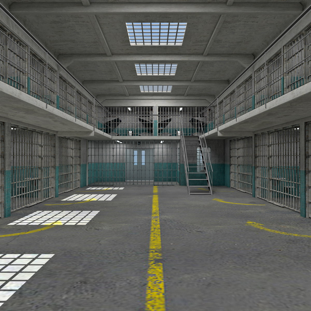 max prison interior scene