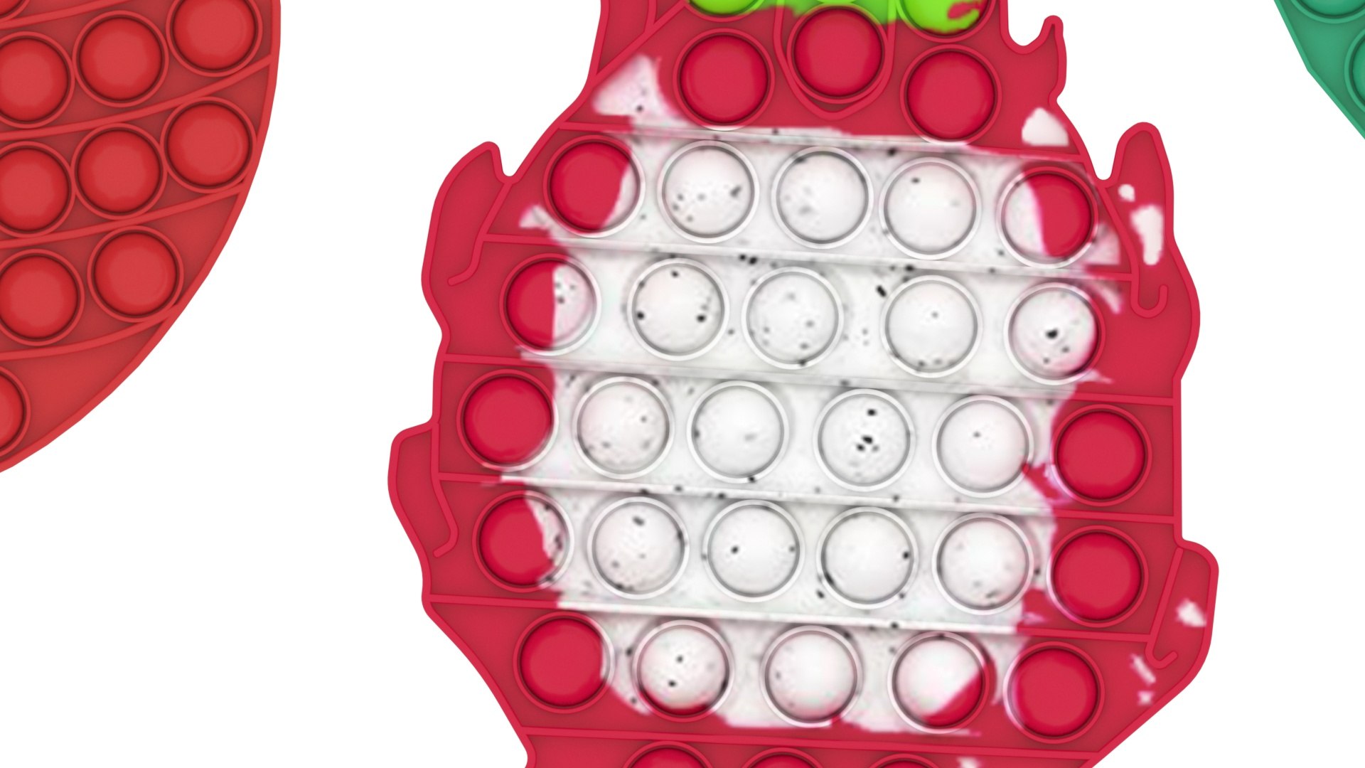 3D Fruits Pop It Fidget Toys Set model - TurboSquid 1794750