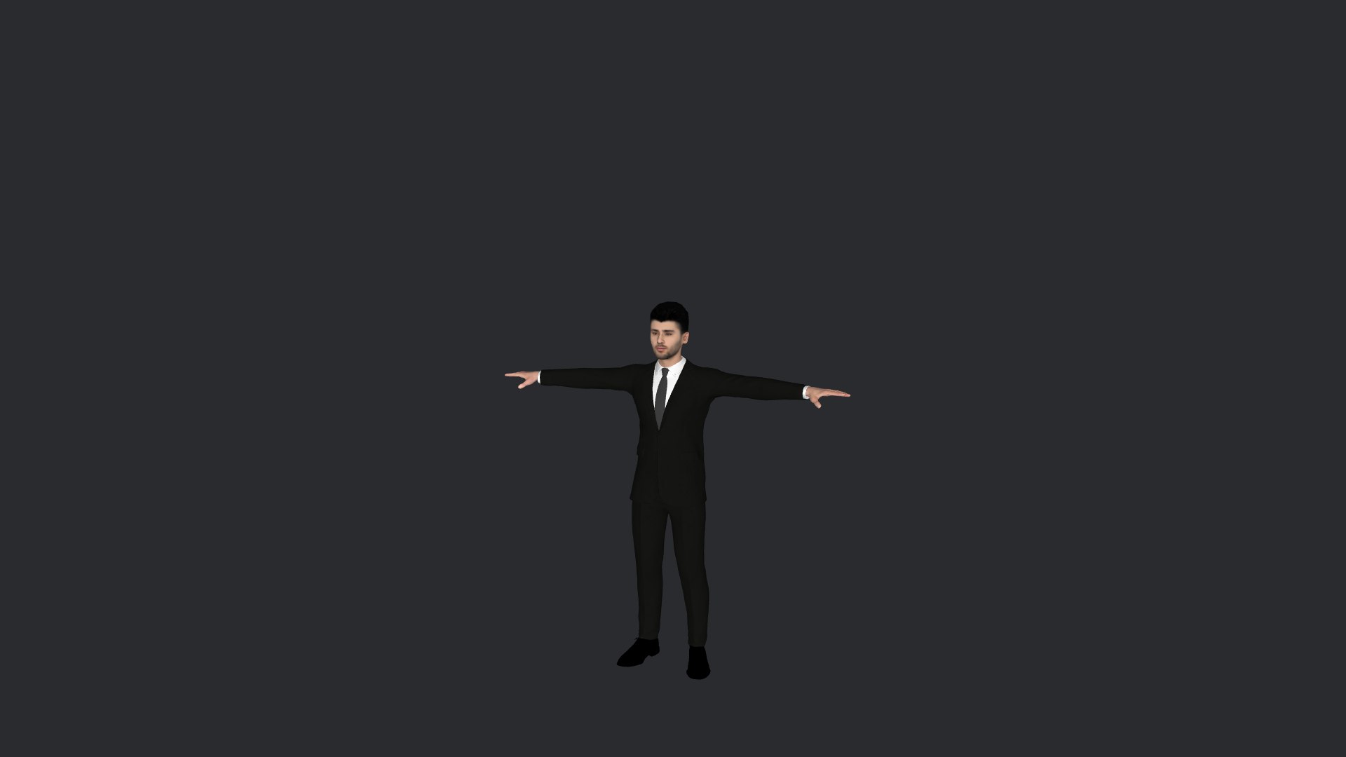 3D Model Zayn Malik Hyper Realistic Full Body Fully Rigged 3D Character ...