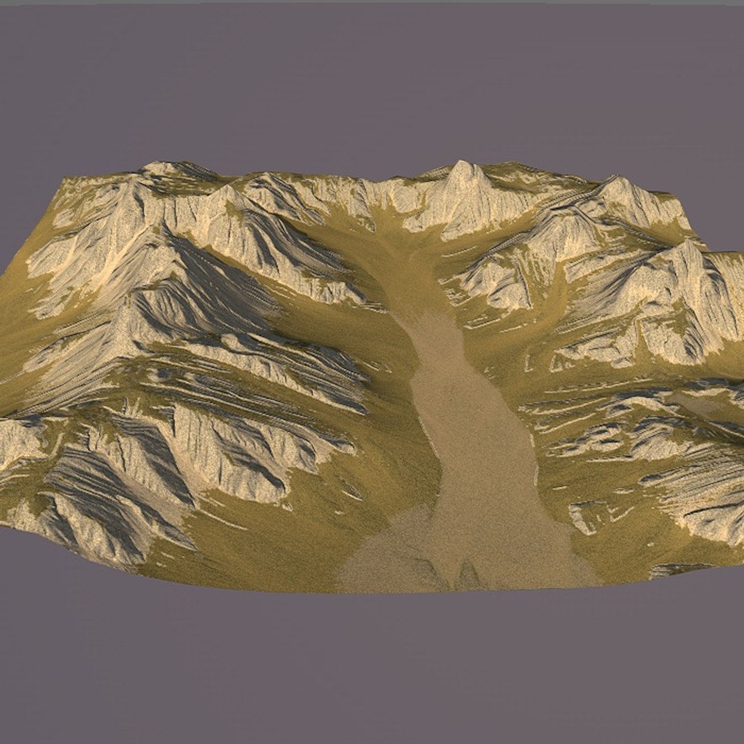 Mountains Pack 3ds