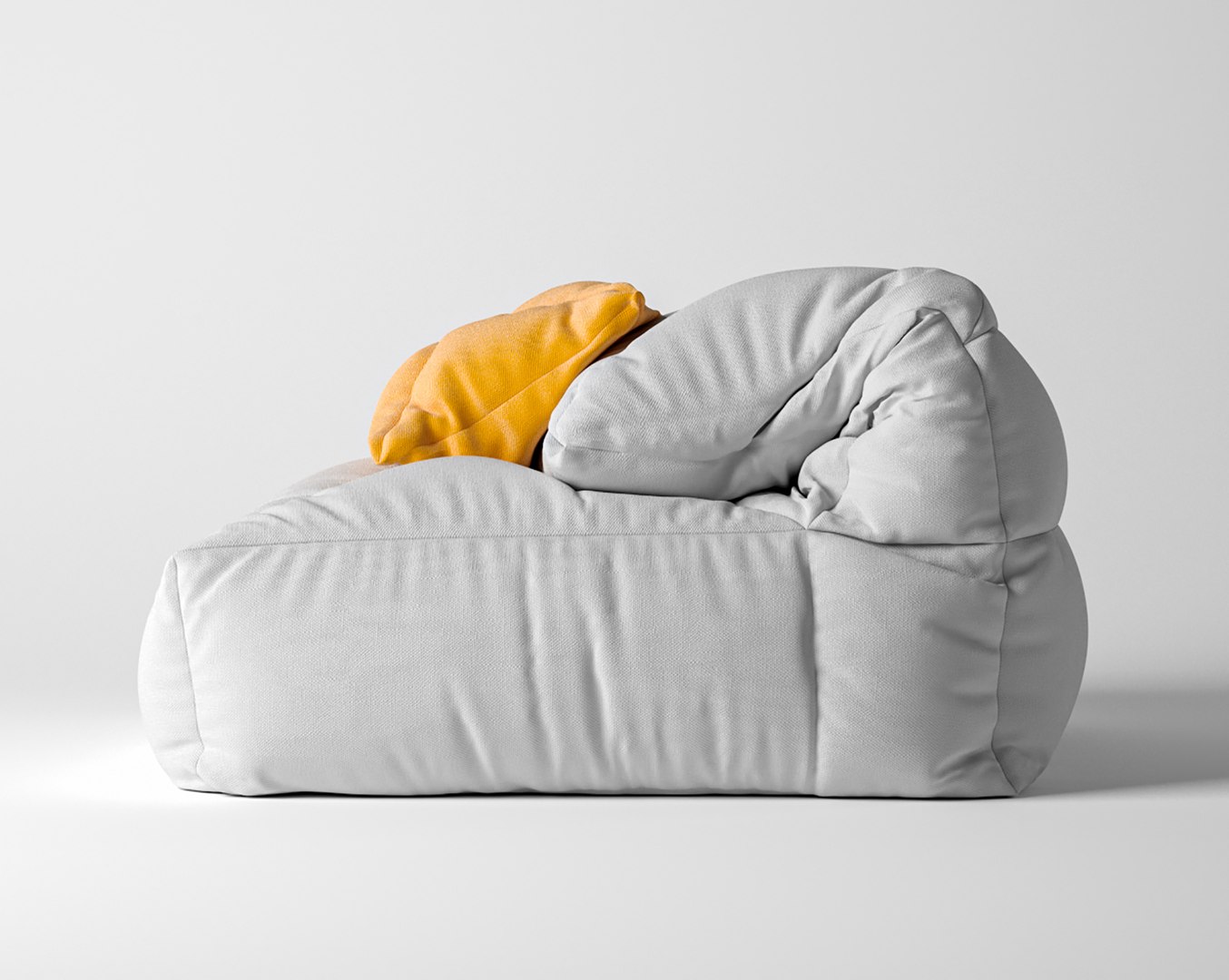 3D Fluffy Armchair Model - TurboSquid 1836740