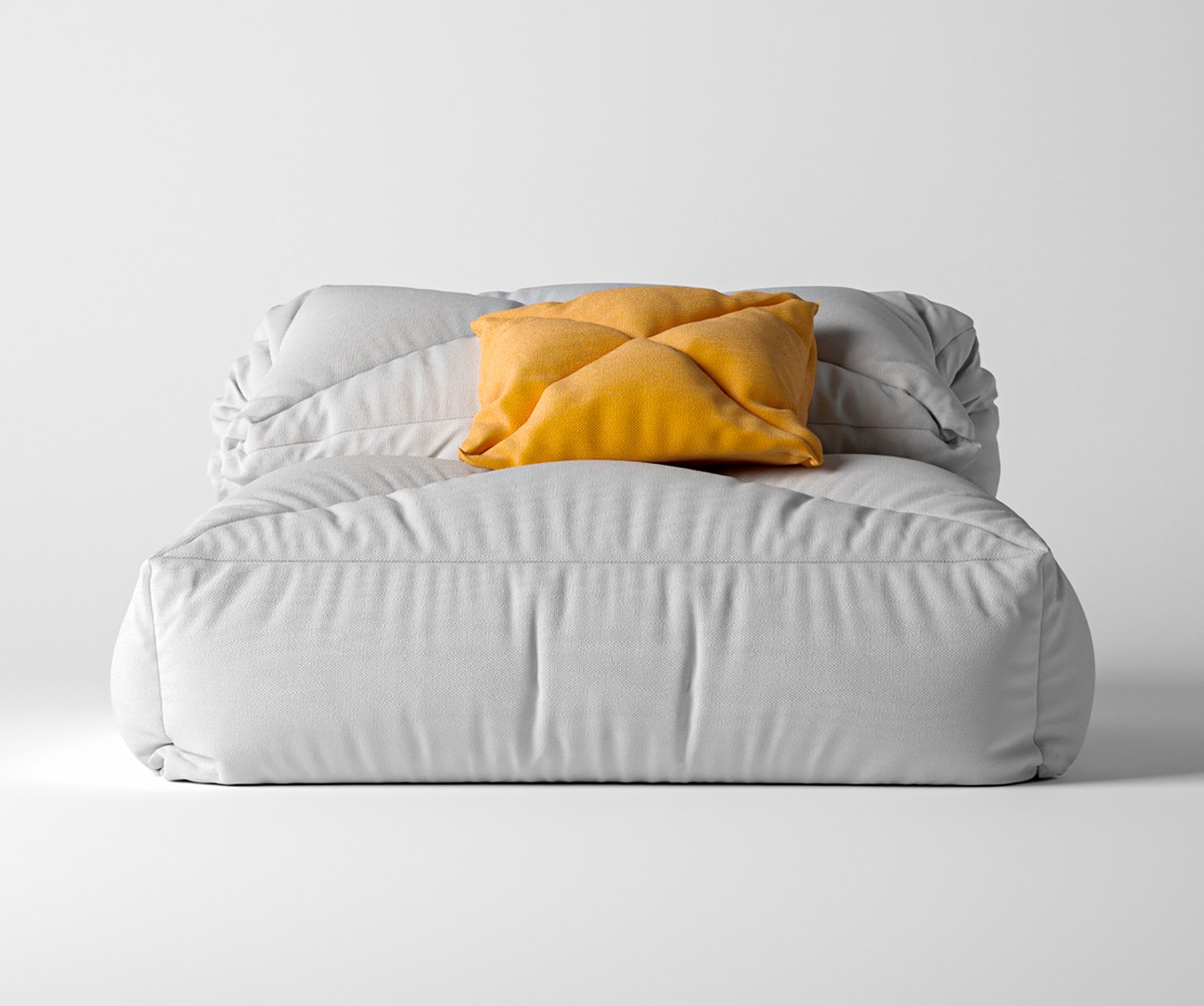3D Fluffy Armchair Model - TurboSquid 1836740