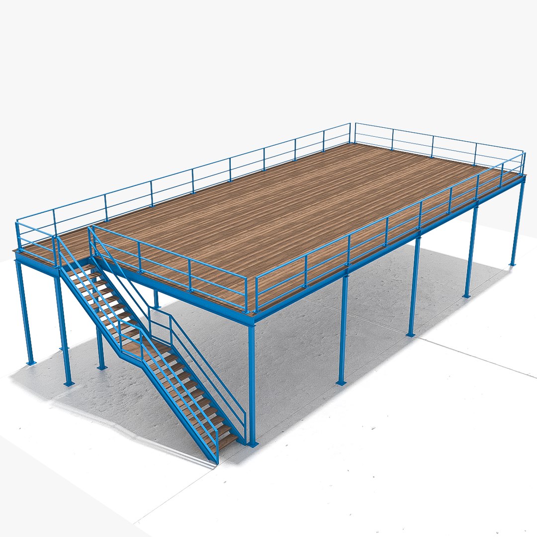 3D model Mezzanine 02 - TurboSquid 1914443