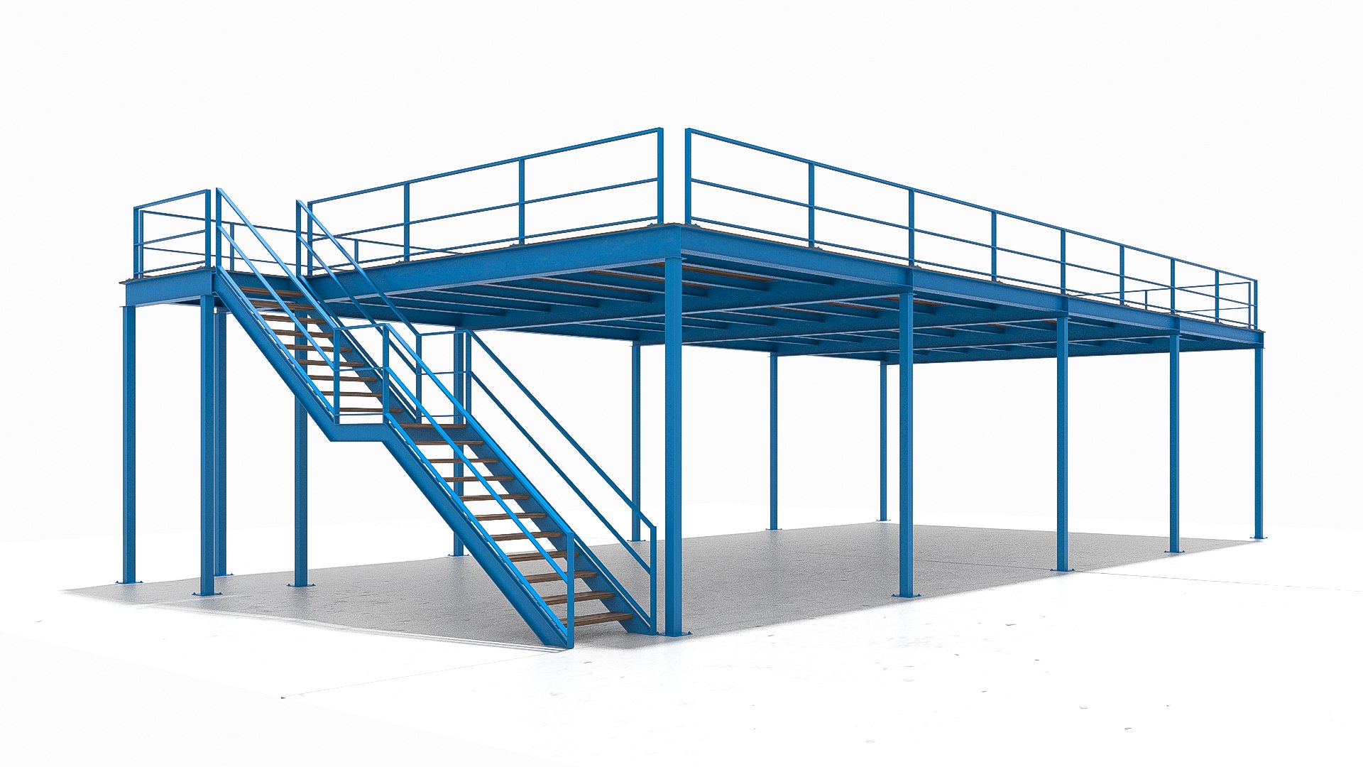 3D Model Mezzanine 02 - TurboSquid 1914443