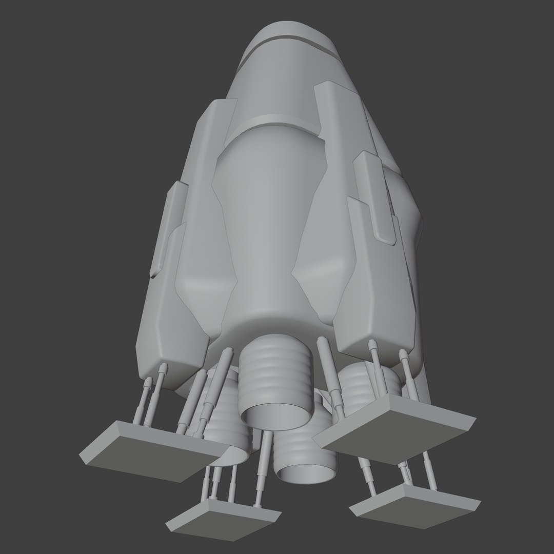 Spacecraft Base Mesh 3D - TurboSquid 1744698