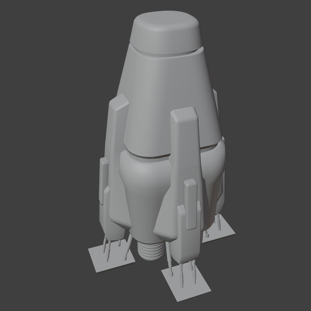 Spacecraft Base Mesh 3D - TurboSquid 1744698
