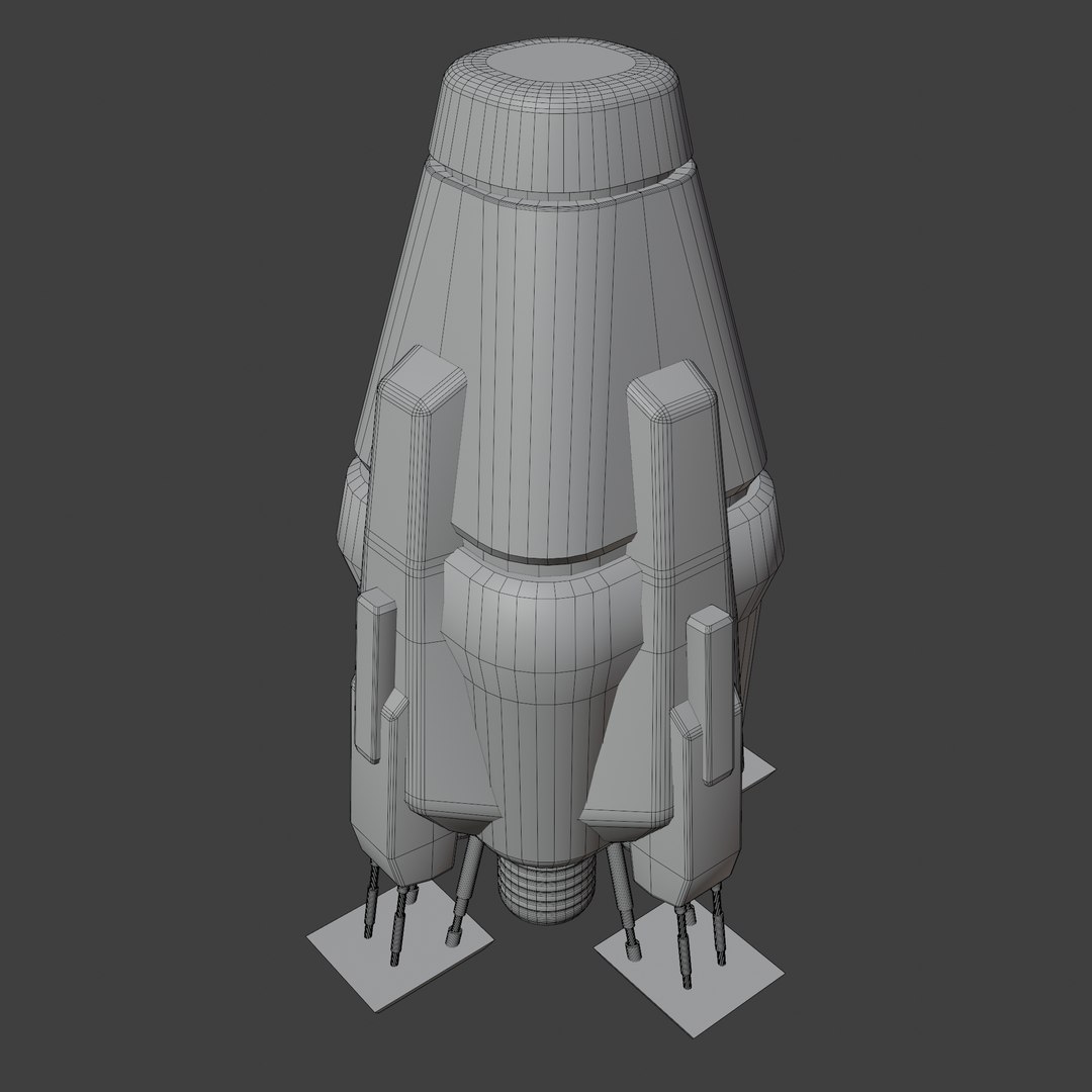 Spacecraft Base Mesh 3D - TurboSquid 1744698