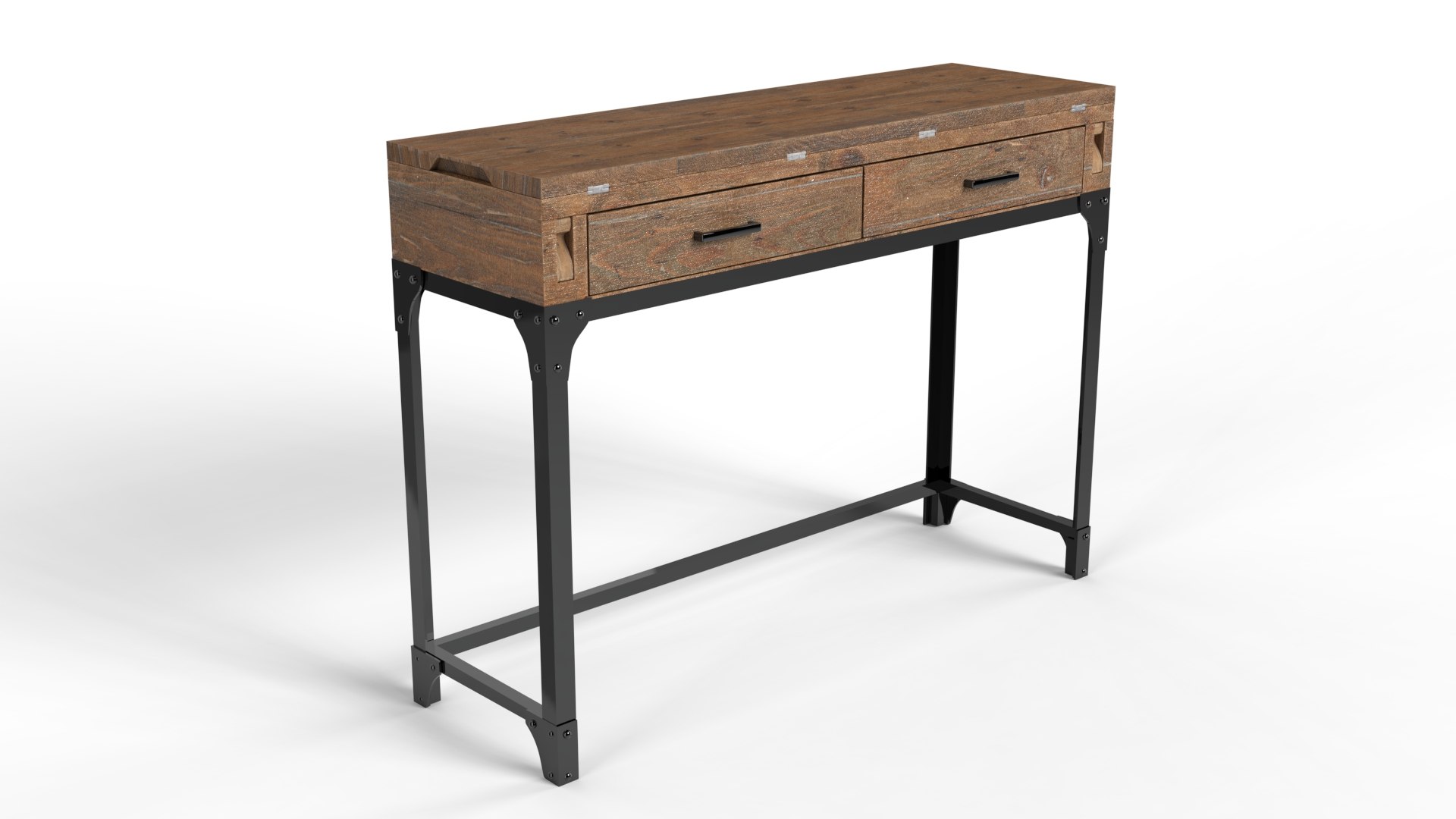 3D Foundry Flip-Top Console Table model - TurboSquid 2182272