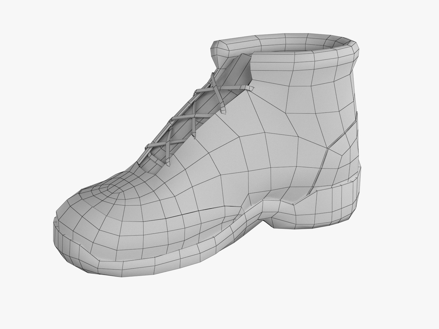 3D model boot polys - TurboSquid 1335934