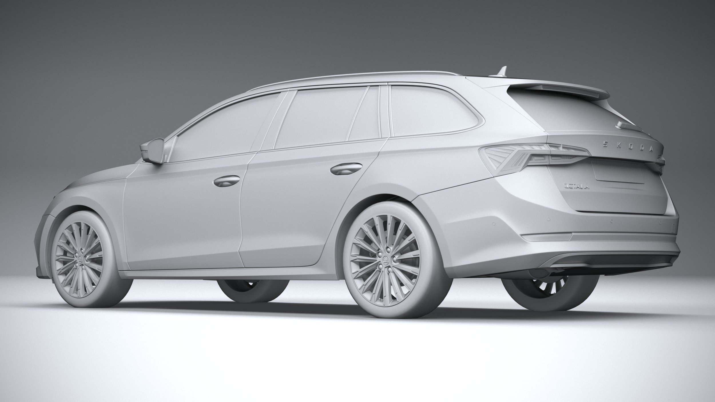 3D model skoda octavia estate - TurboSquid 1533518