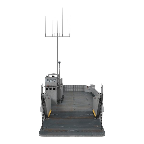 modelo 3d Landing Craft Utility class 1627 - TurboSquid 1033492