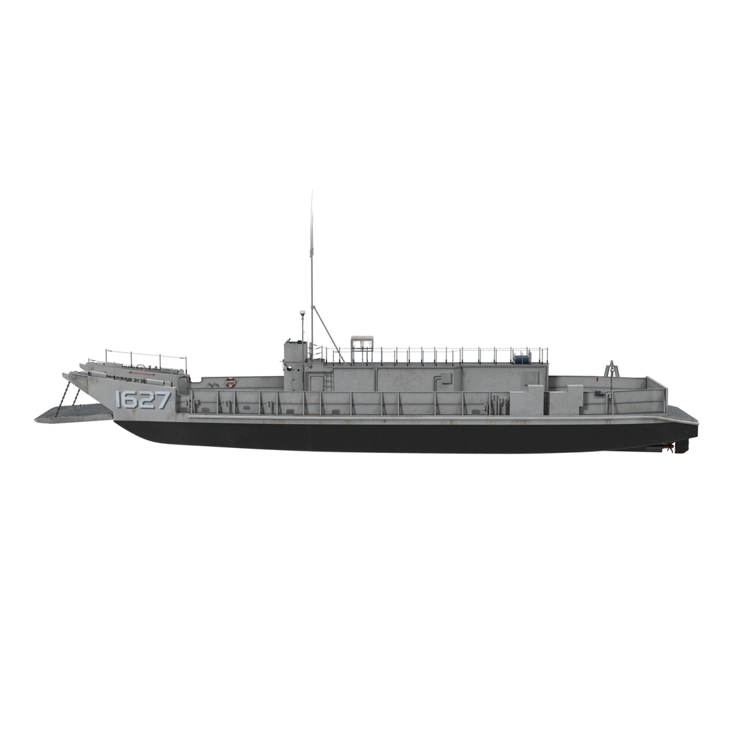 modelo 3d Landing Craft Utility class 1627 - TurboSquid 1033492