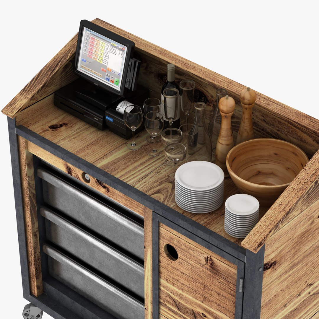 Station Waiter Loft Style Model - TurboSquid 1331711