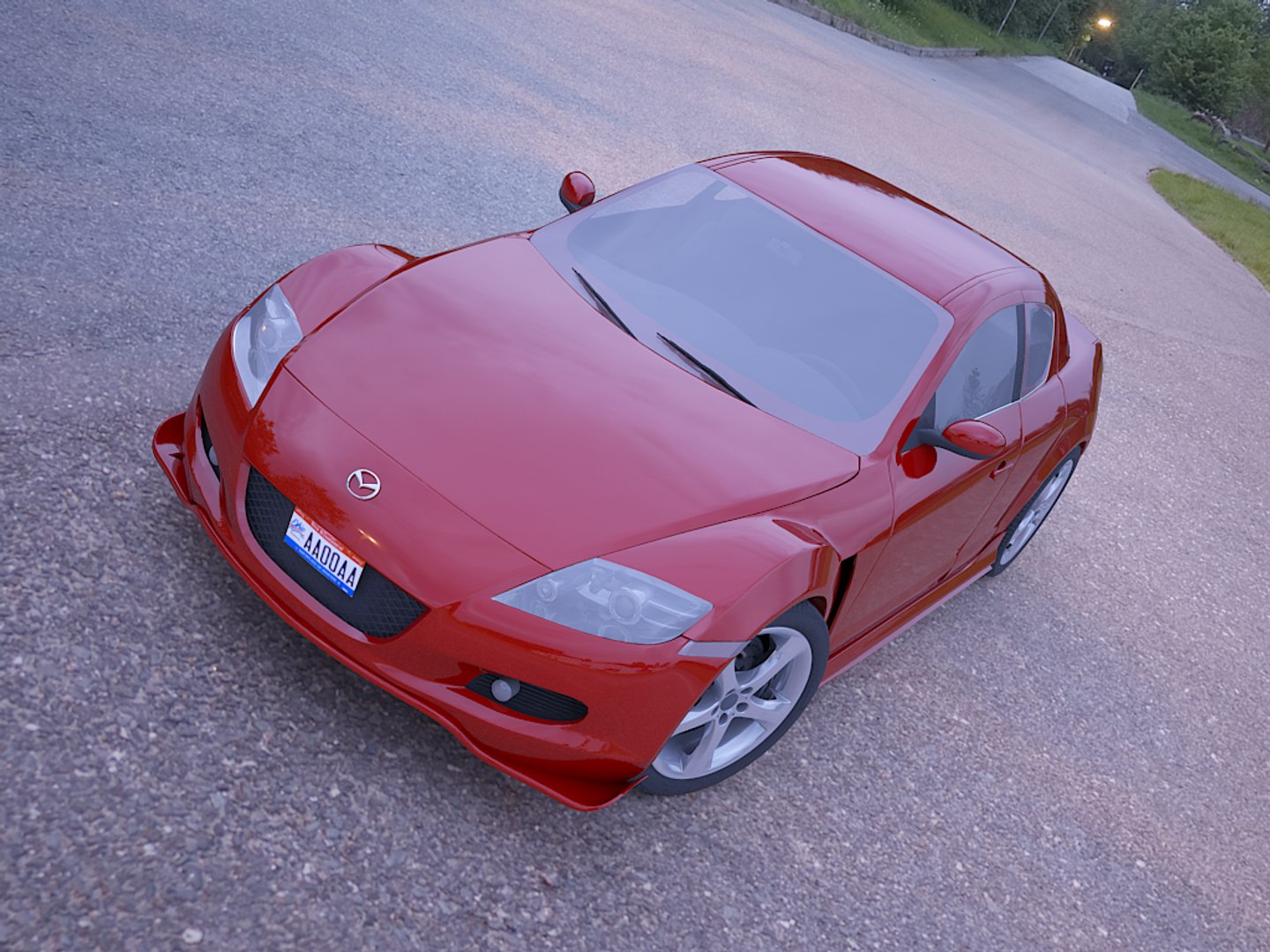 3ds Max Mazda Rx-8