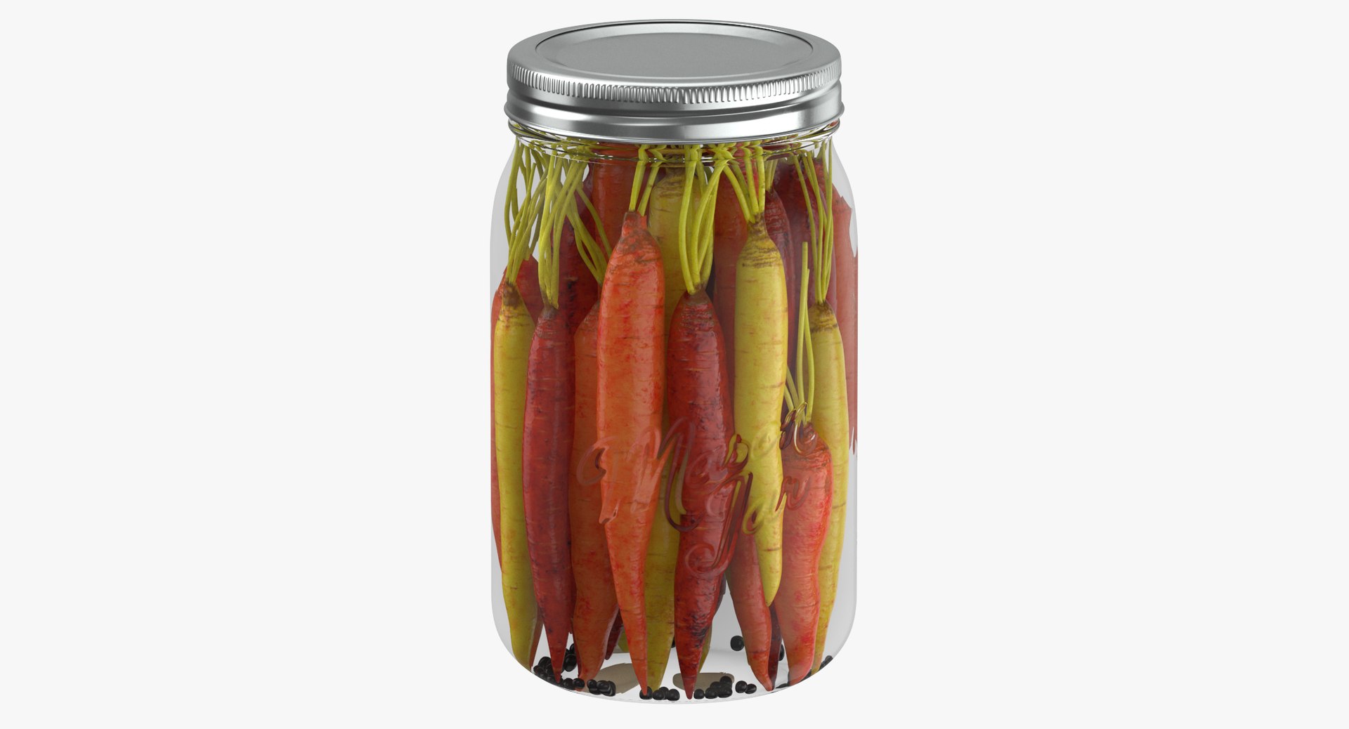Pickled jar 03 3D model - TurboSquid 1303393