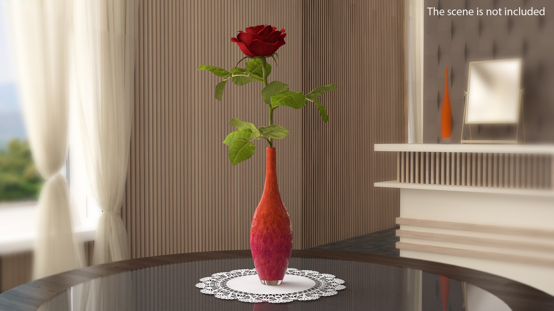 3D Model Glass Modern Vases Set - TurboSquid 1472280
