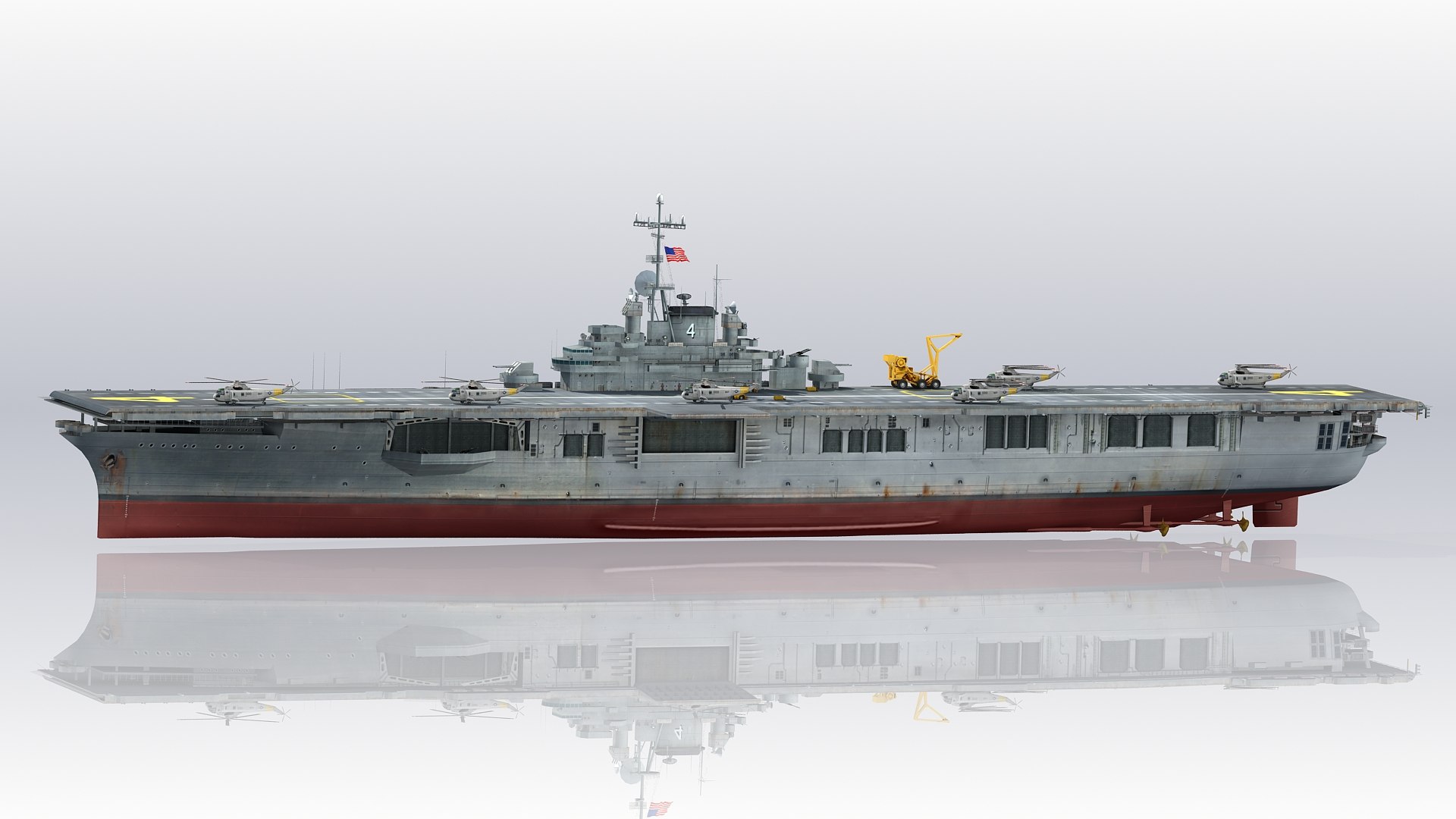 3D USS Boxer LPH-4 CV-21 model - TurboSquid 2077057