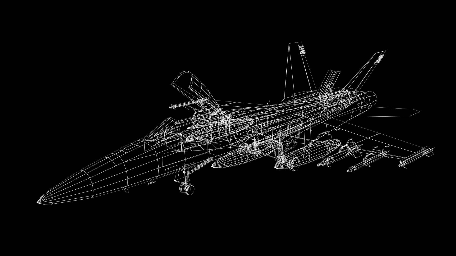 3D F-18 Super Hornet Model - TurboSquid 1914299