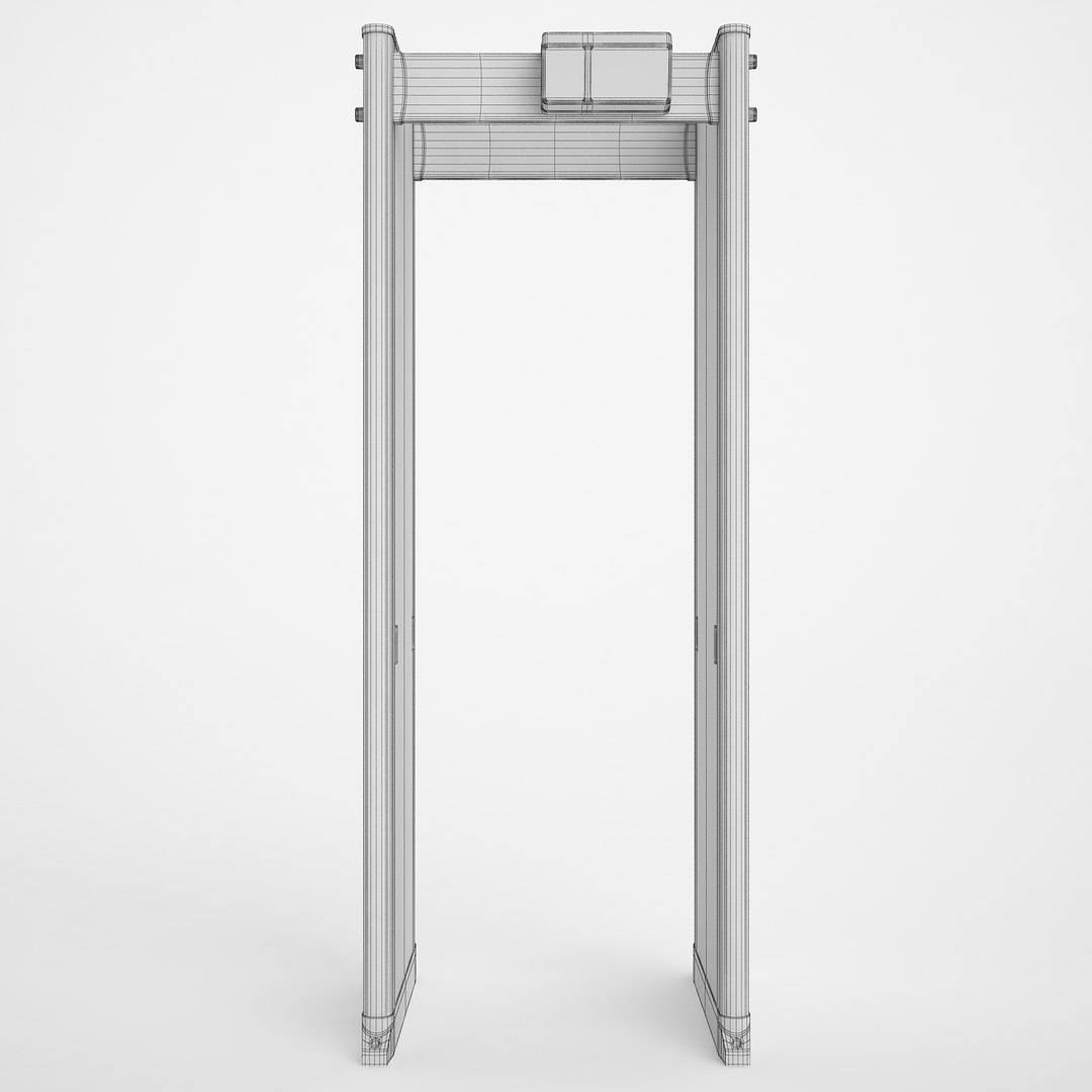 Door Frame Metal 3D Model - TurboSquid 1429783