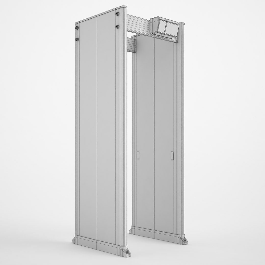 Door Frame Metal 3D Model - TurboSquid 1429783
