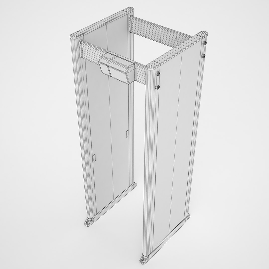 Door Frame Metal 3D Model - TurboSquid 1429783