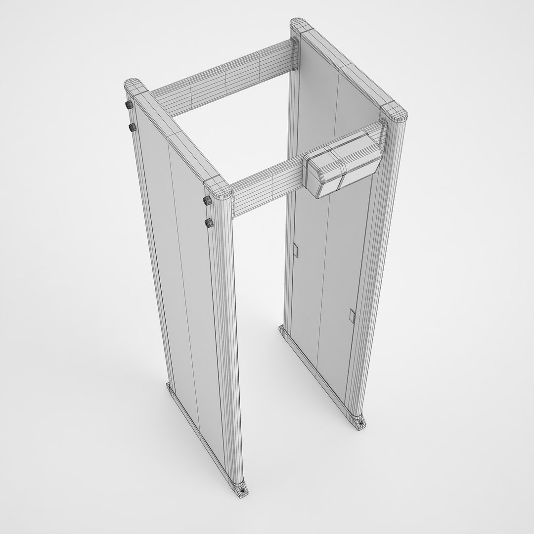 Door Frame Metal 3D Model - TurboSquid 1429783