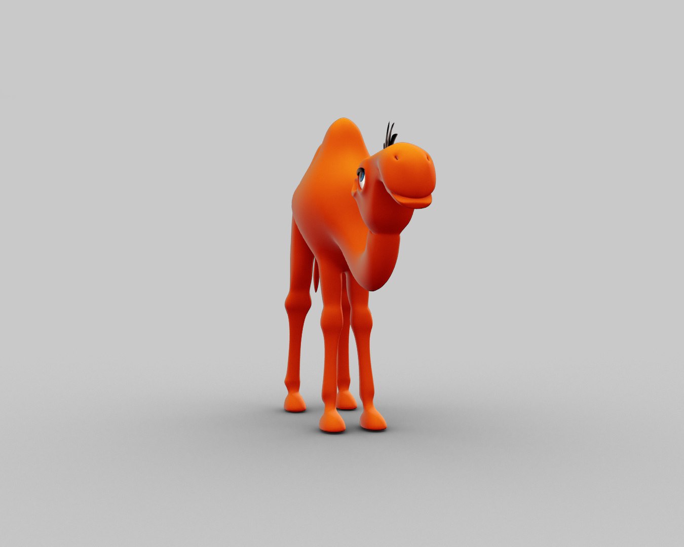 Camel Character 3ds