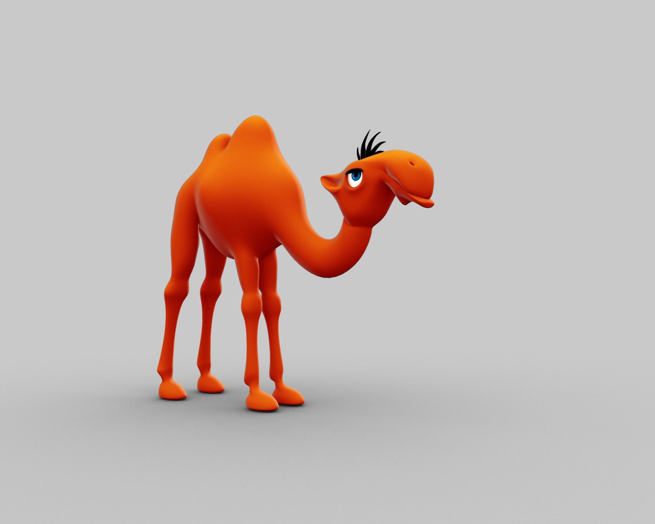 Camel Character 3ds