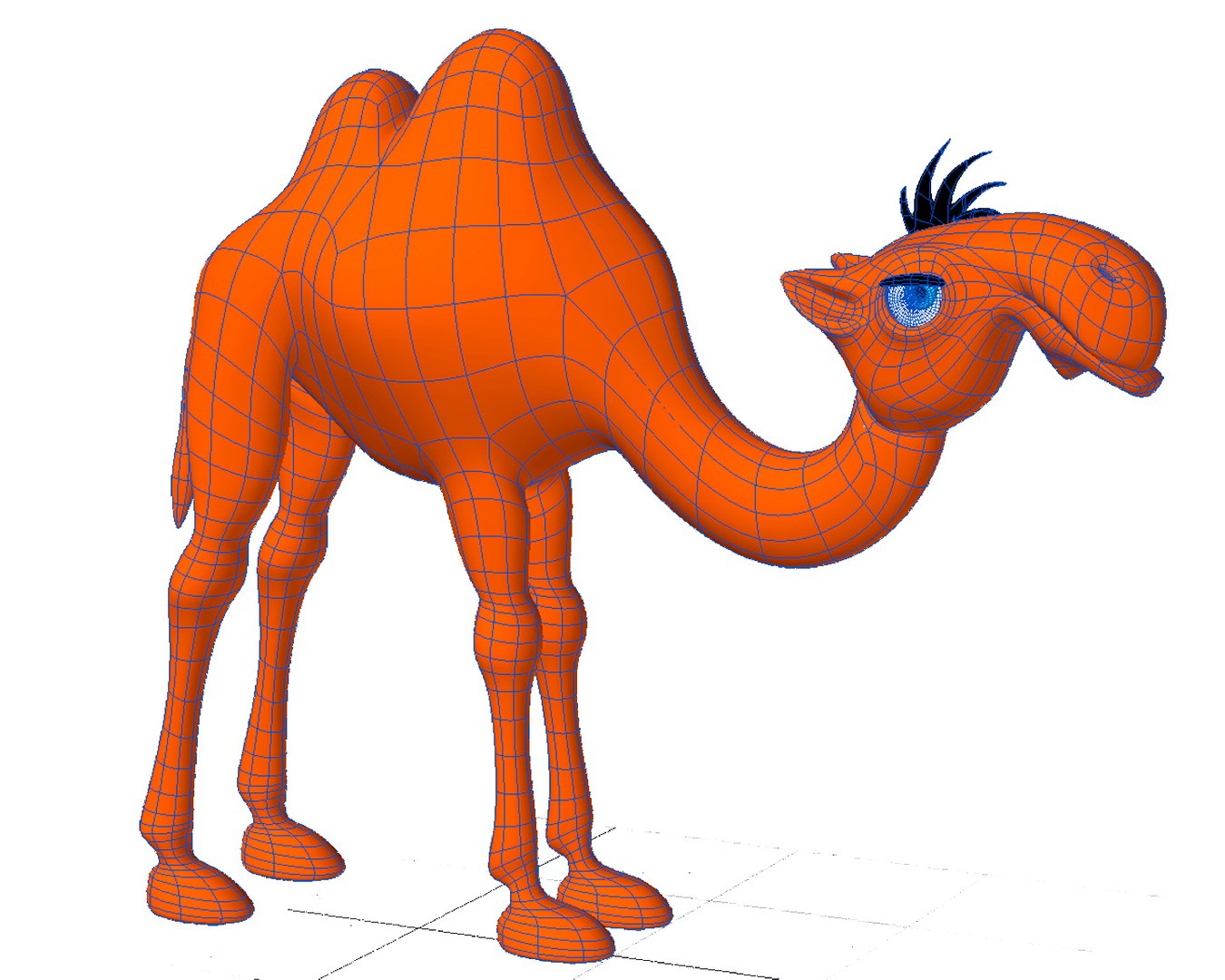 Camel Character 3ds