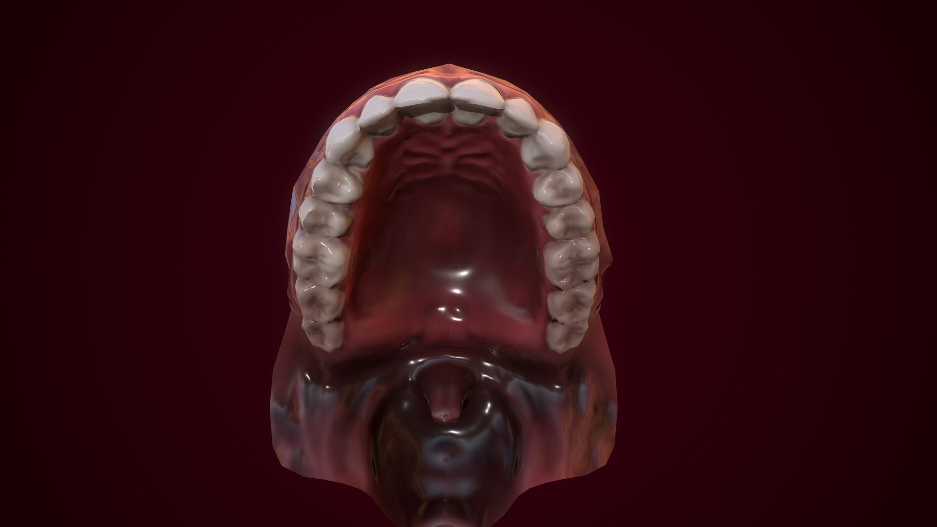 3D Teeth Mouth Character Model - TurboSquid 1688450