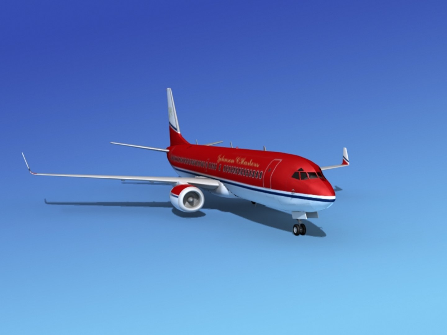 Boeing 737-800 737 3d Model