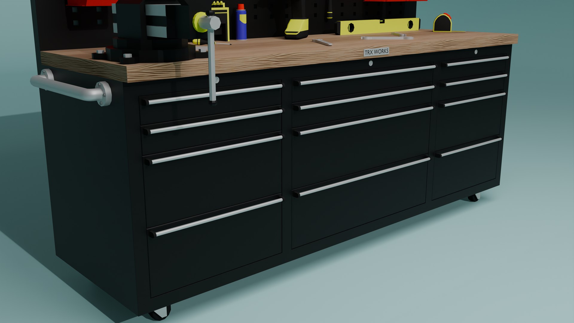 3D Workbench Model - TurboSquid 2220316