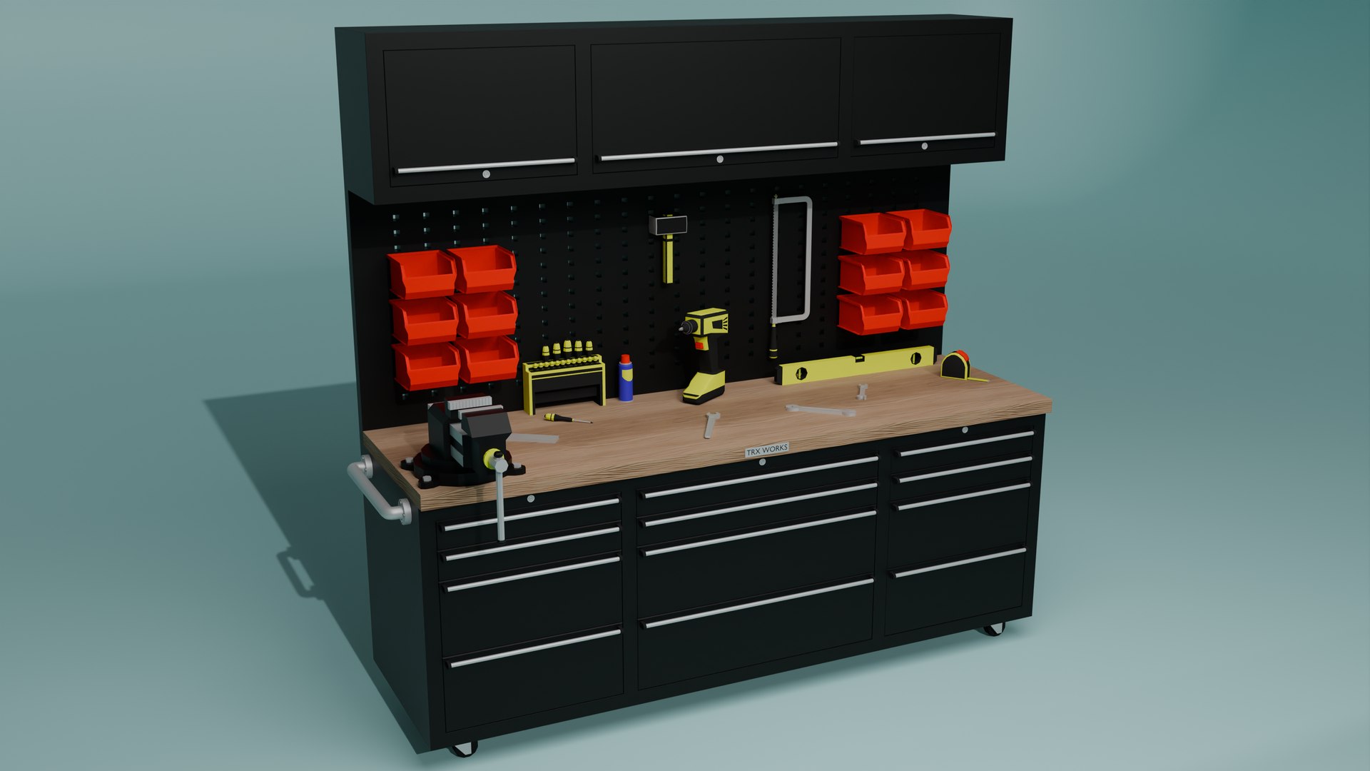 3D Workbench Model - TurboSquid 2220316