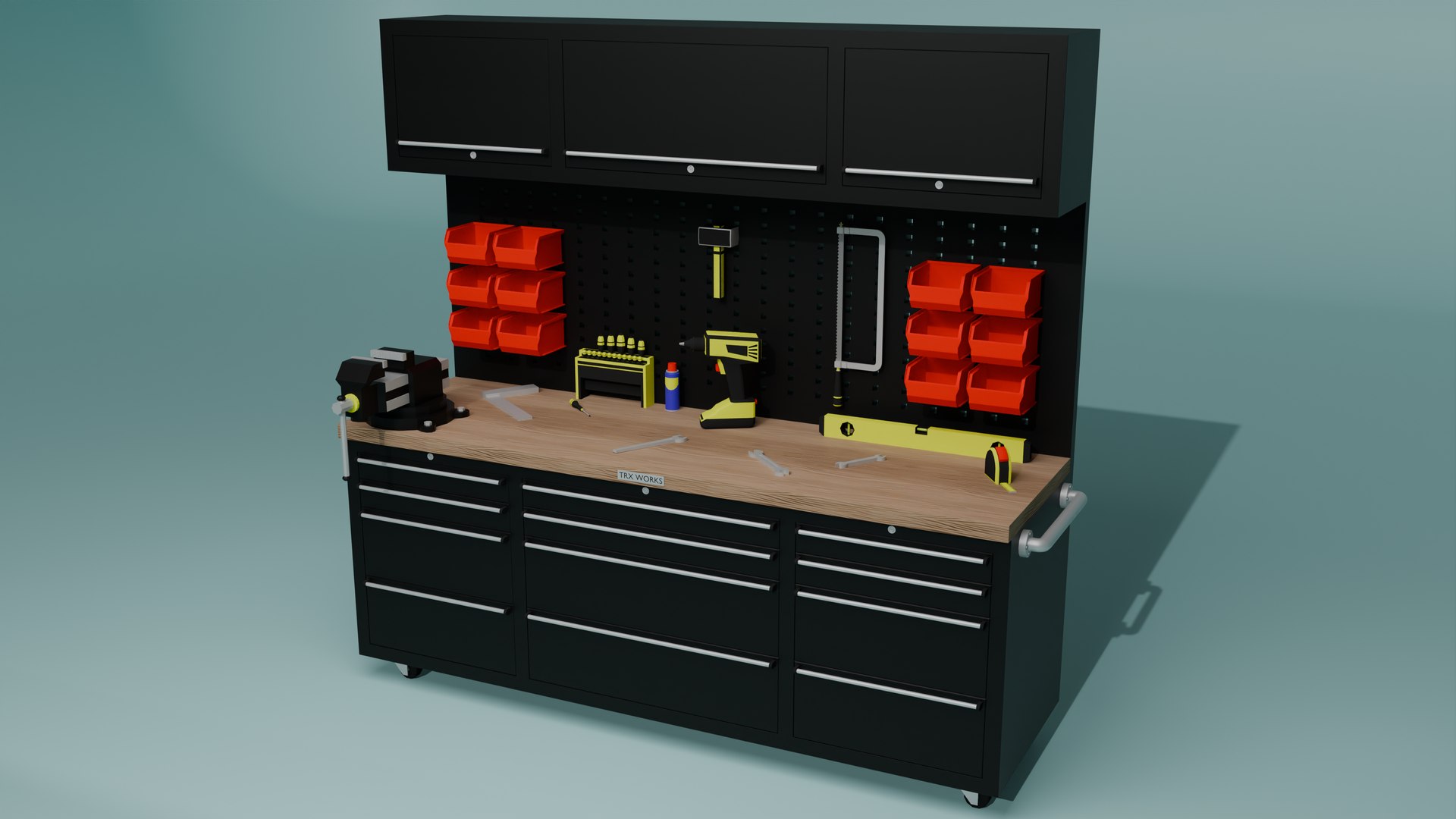 3D Workbench Model - TurboSquid 2220316