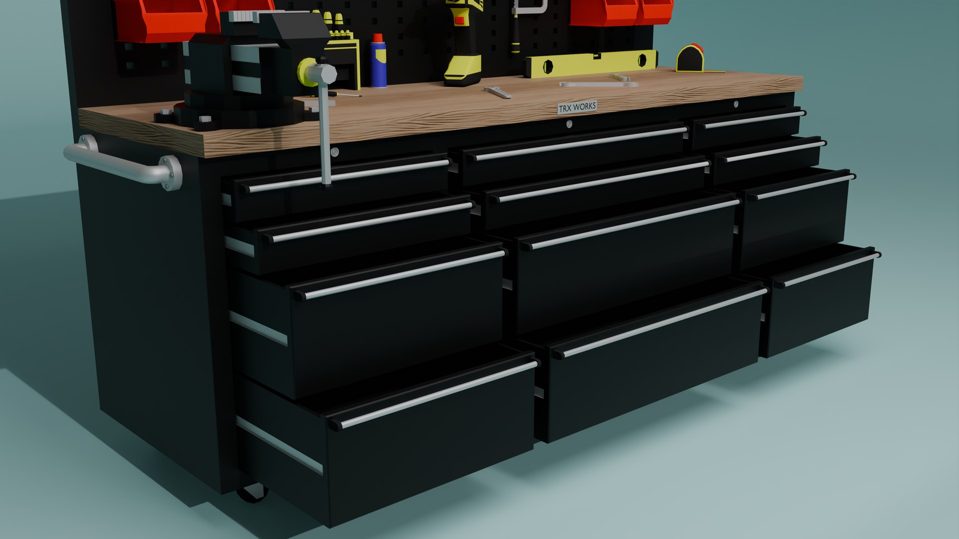3D Workbench Model - TurboSquid 2220316