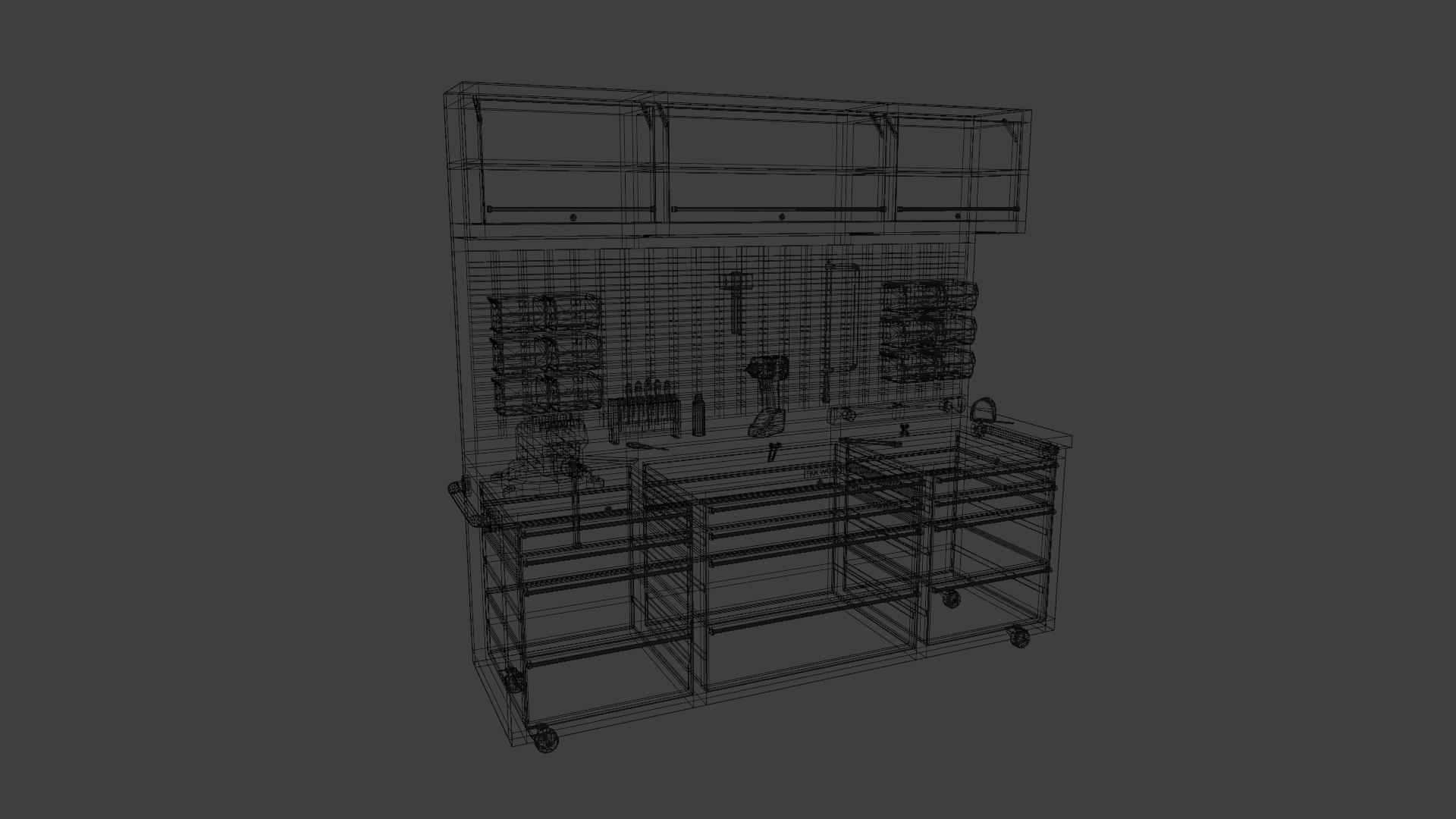 3D Workbench Model - TurboSquid 2220316